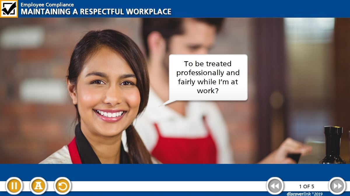 Restaurant Course Library | Maintaining A Respectful Workplace